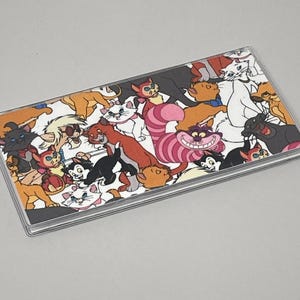 Checkbook Cover Disney Cats - Etsy