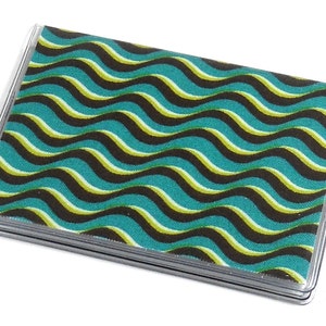 Card Case Mini Wallet Waves - Etsy