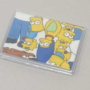 Card Case Mini Wallet the Simpsons - Etsy