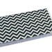 Checkbook Cover Navy Chevron - Etsy