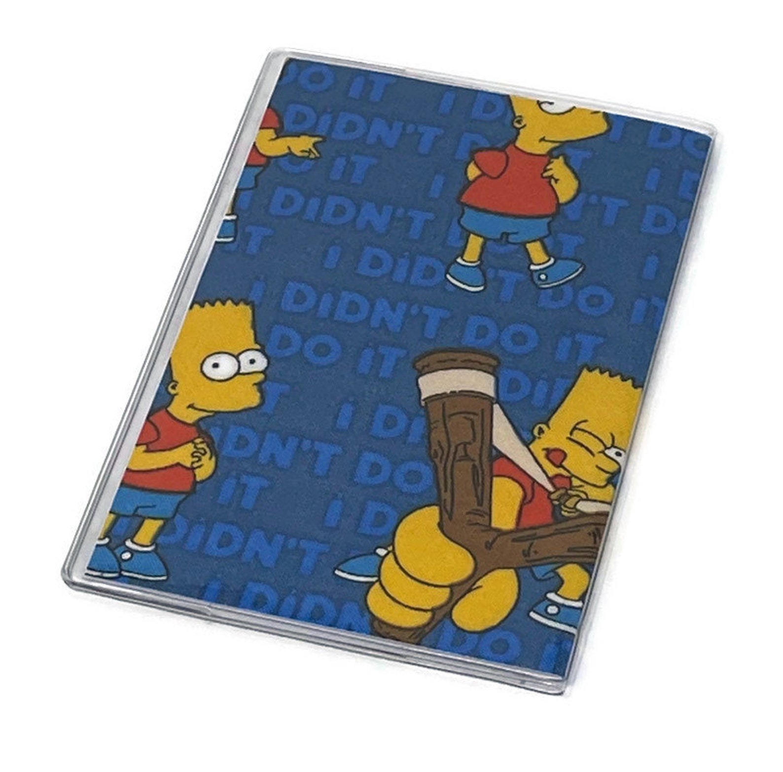 Bart Simpson Card Case Mini Wallet Checkbook Cover Passport - Etsy