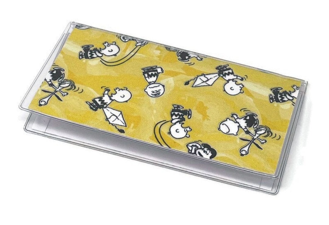 Checkbook Cover Peanuts Charlie Brown - Etsy