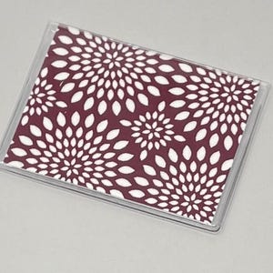 Card Case Mini Wallet Mums Red - Etsy