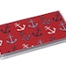 Checkbook Cover Anchor Hearts - Etsy
