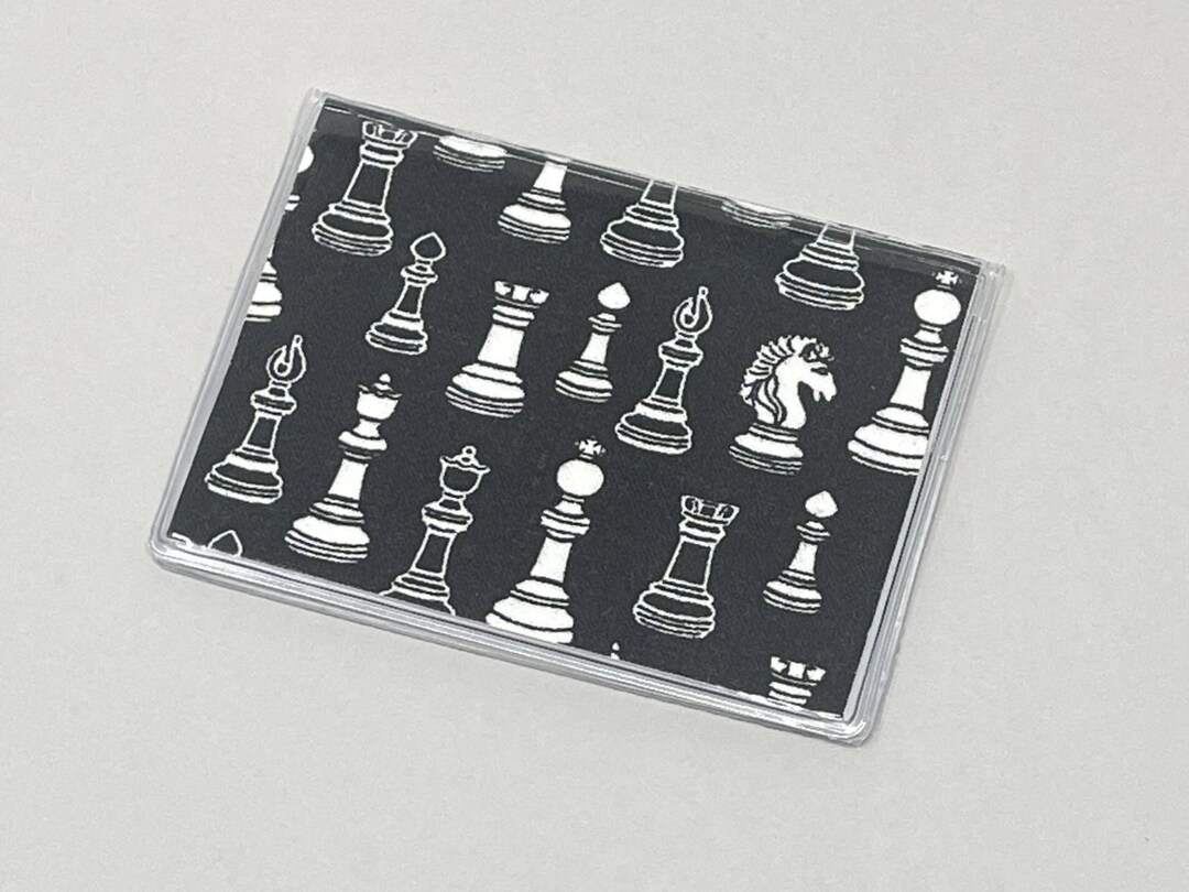 Card Case Mini Wallet Chess - Etsy