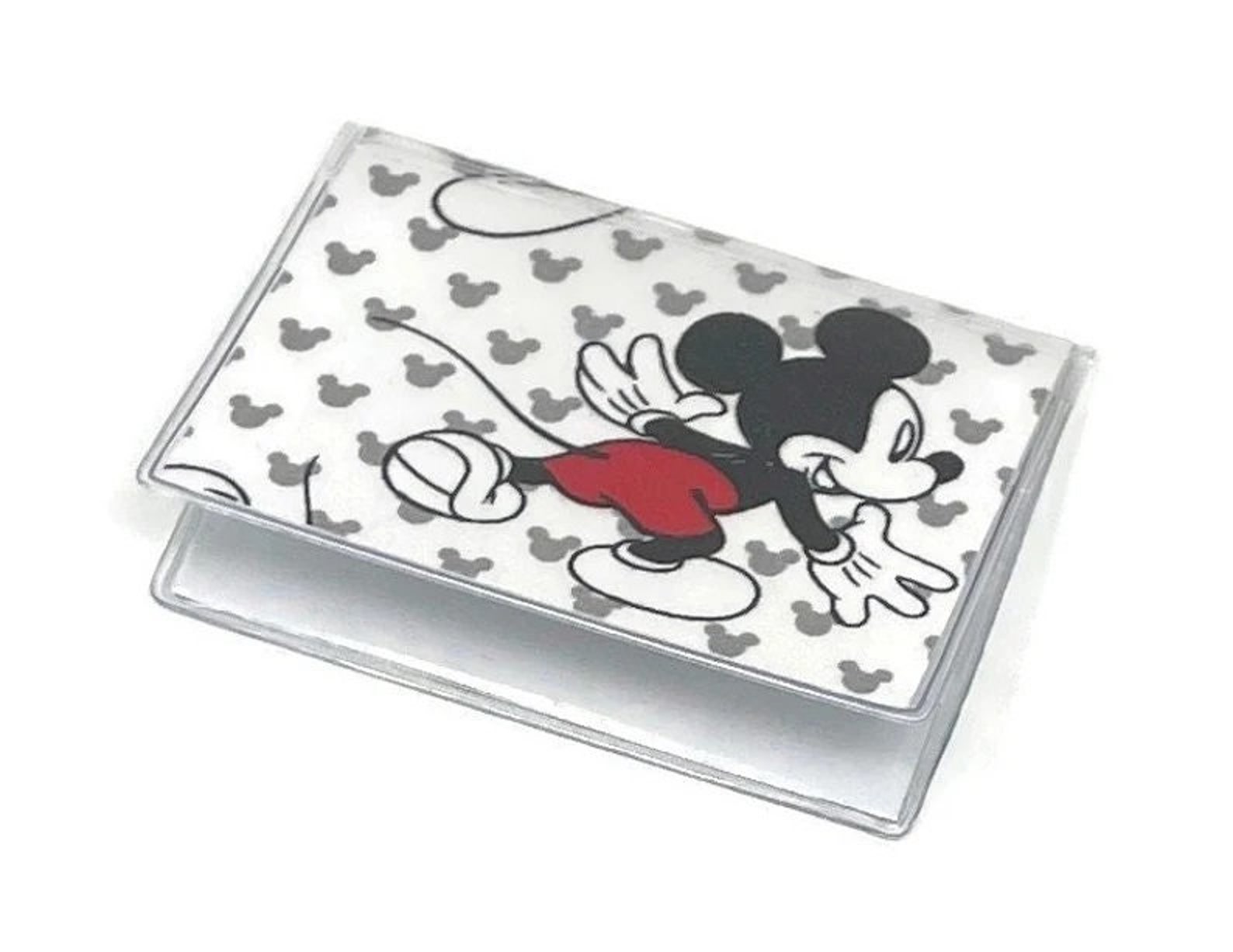 Card Case Mini Wallet Mickey Mouse - Etsy