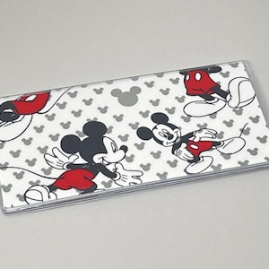 Checkbook Cover Mickey Mouse - Etsy