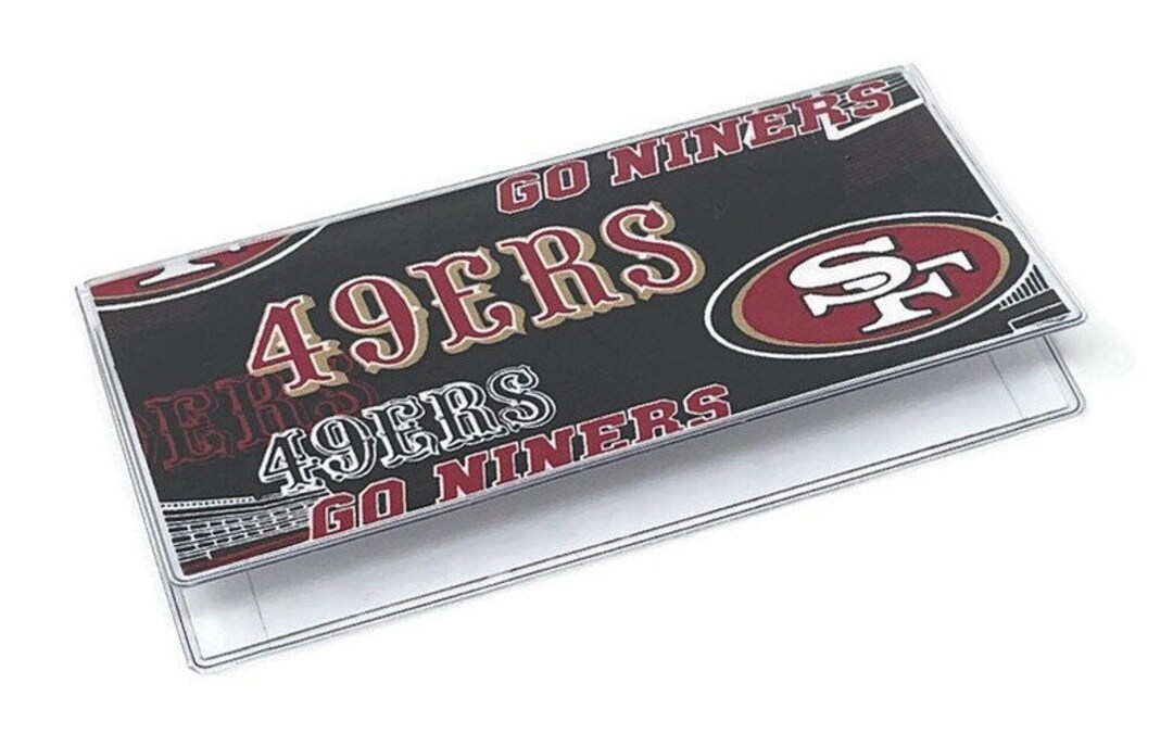 Checkbook Cover San Francisco 49ers - Etsy