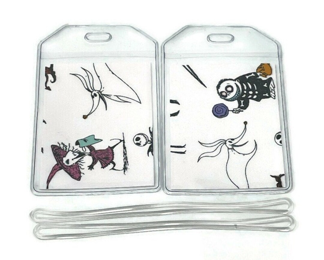 Luggage Tags Set of 2 Nightmare Before Christmas Characters - Etsy