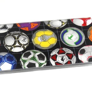 Checkbook Cover Soccer | Etsy