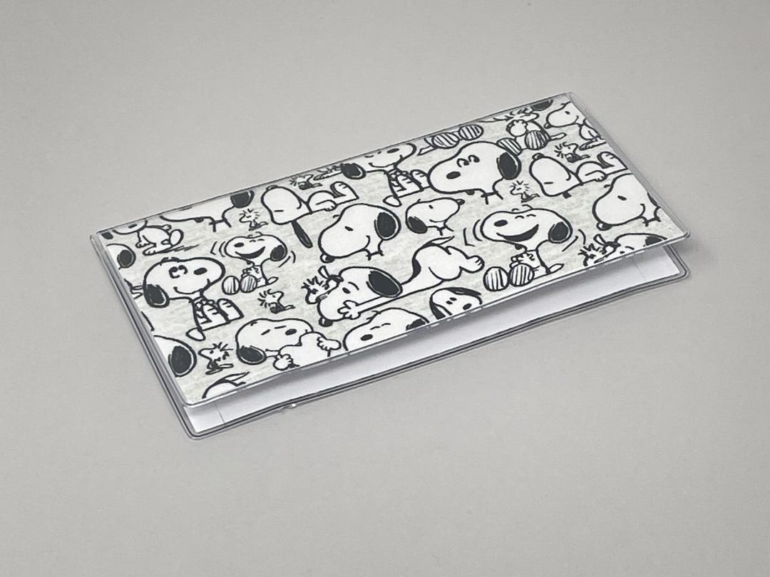 Checkbook Cover Snoopy - Etsy