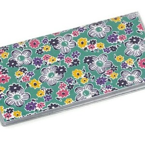 Checkbook Cover Spring Flowers - Etsy