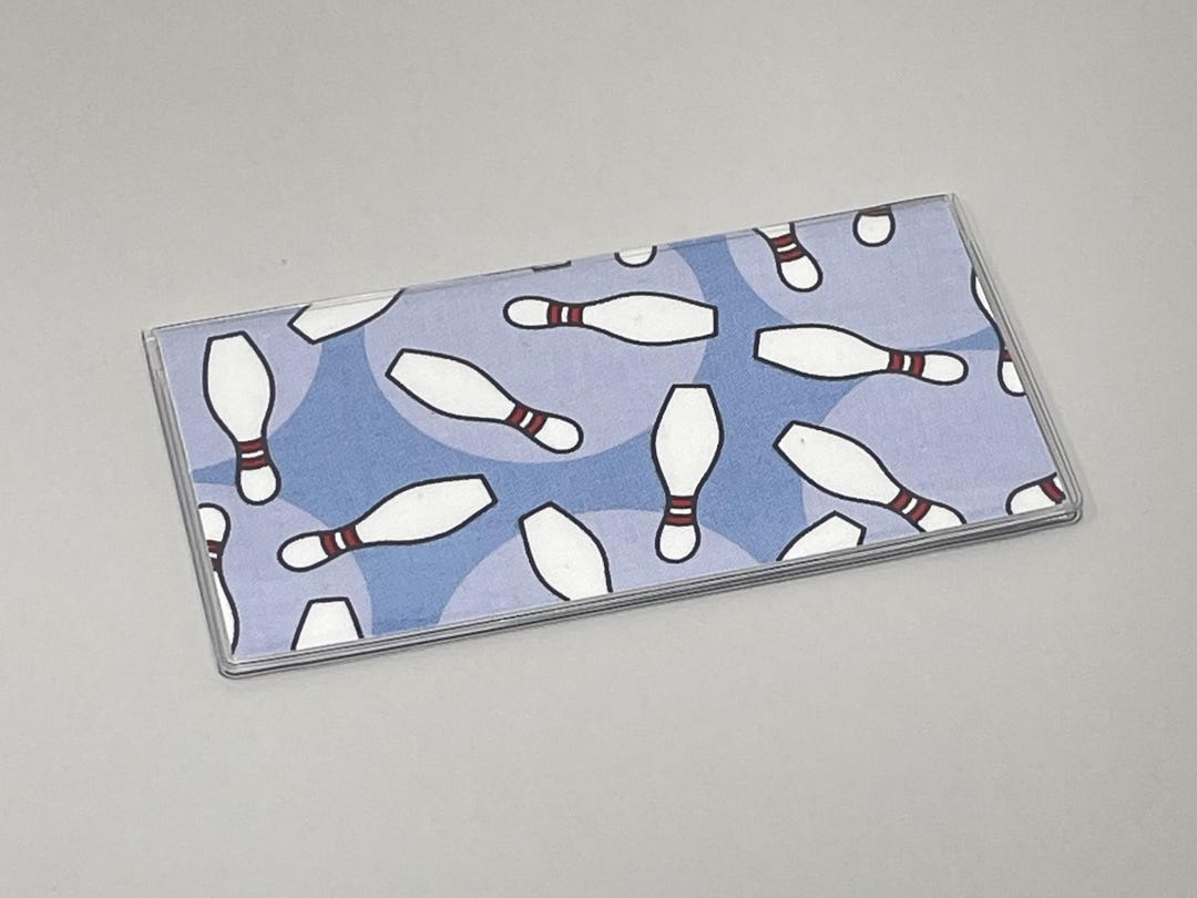 Checkbook Cover Bowling Pins - Etsy
