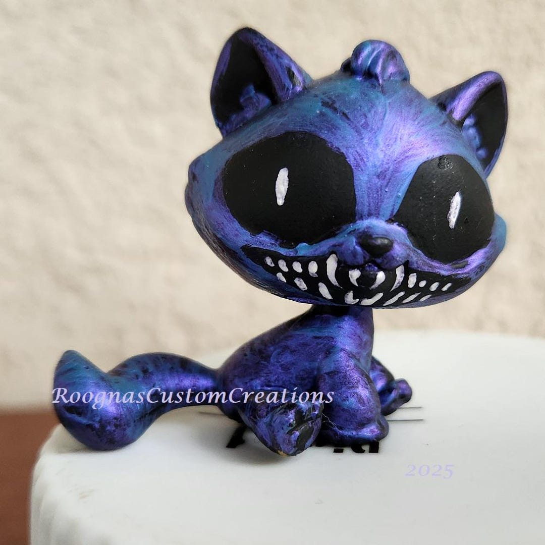 Creepy Cheshire Cat - KPOP Demon Hunters, Derpy - Custom, Littlest Pet ...