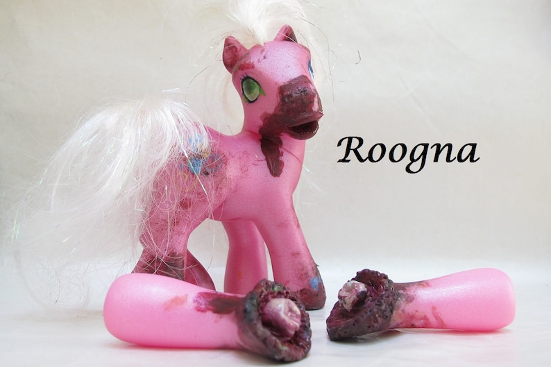 Zombie Pinkie Pie My Little Pony Custom OOAK - Etsy UK