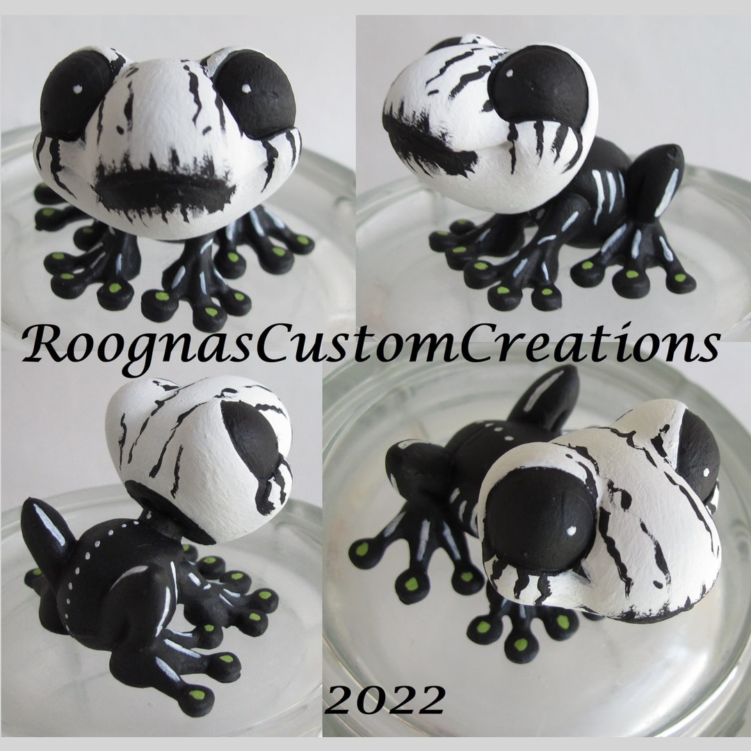 Gothic - Corpse Paint - Frog - Skeleton - Custom, Littlest Pet Shop ...