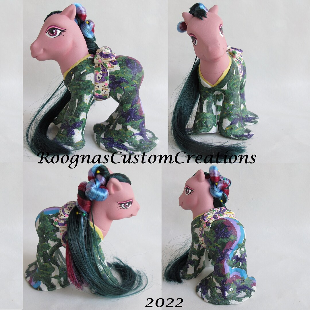 Japanese Kimono - My Little Pony - Custom, OOAK, Kawaii, MLP - Etsy
