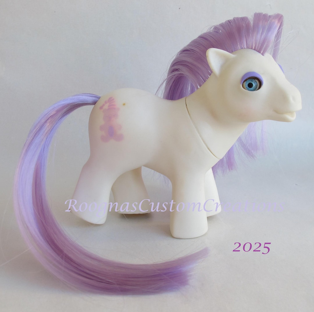 BBE Baby Sleepy Pie - MLP, My Little Pony - Rehair, Reroot, Custom ...