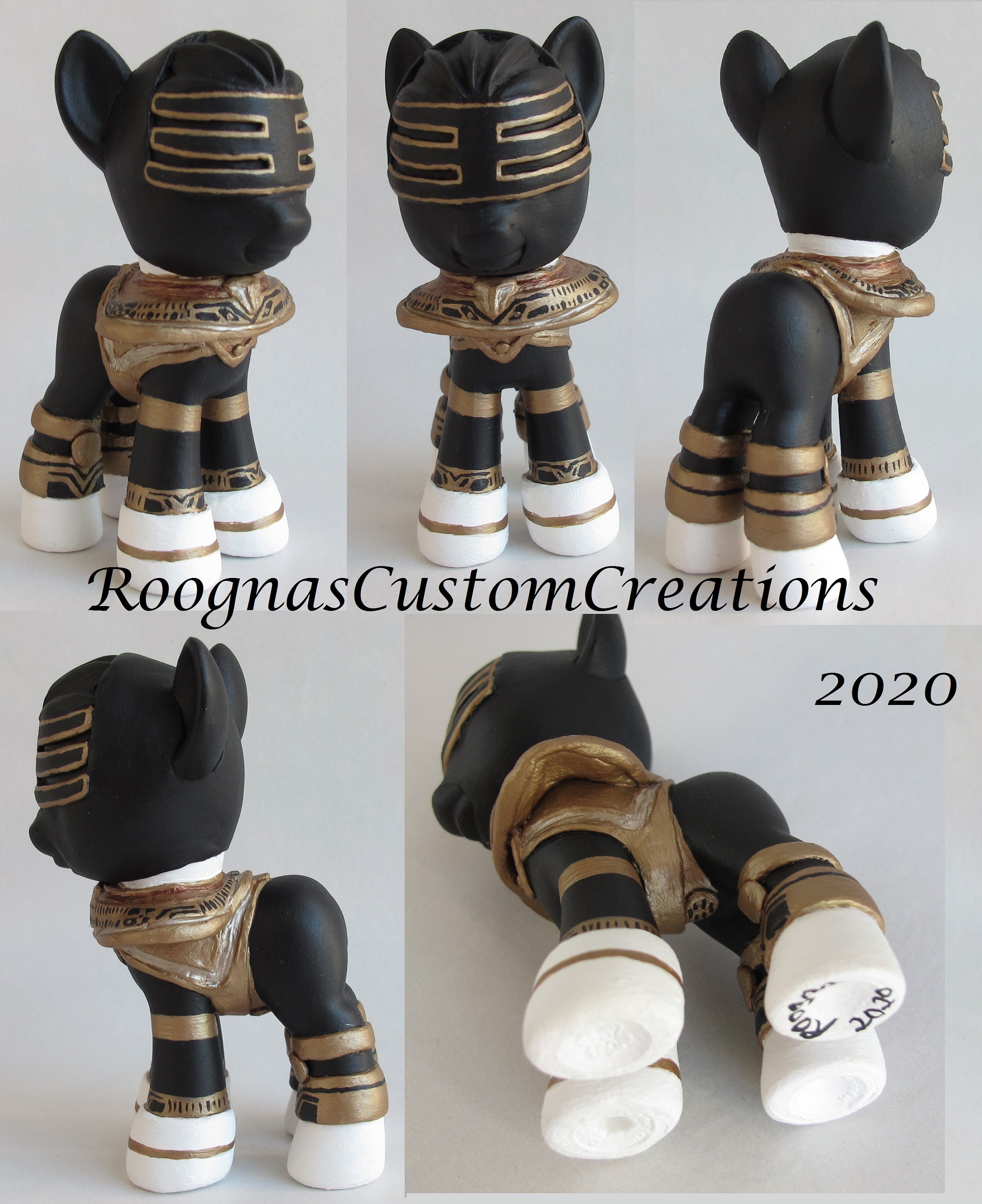 Custom My Little Pony Inspired by MMPR Mighty Morphin Power - Etsy