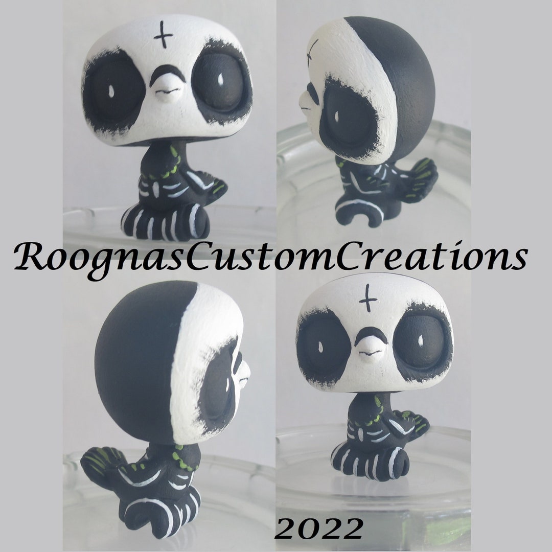 Gothic - Corpse Paint - Bird - Skeleton - Custom, Littlest Pet Shop ...