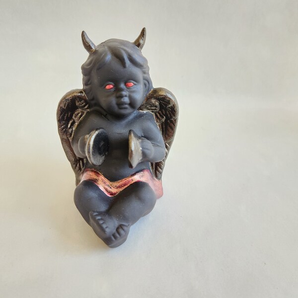 Angel Devil Figurine - Etsy