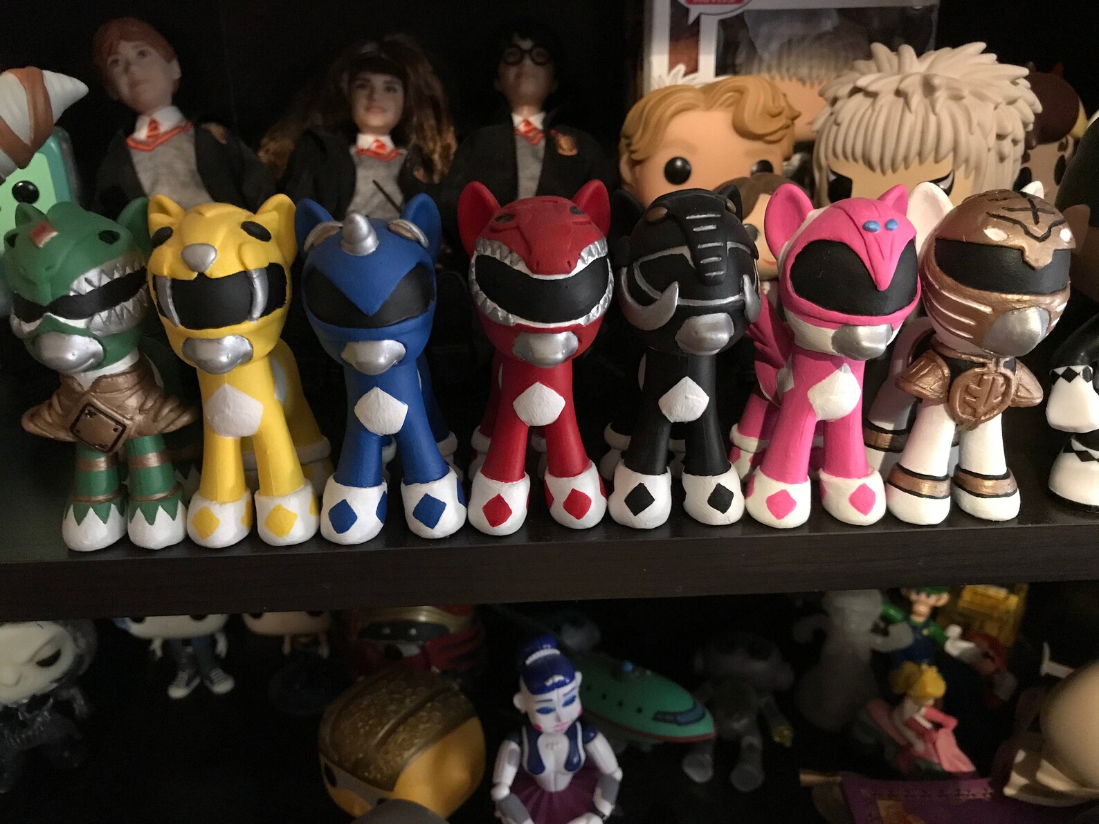 Custom My Little Pony Inspired by MMPR Mighty Morphin Power - Etsy