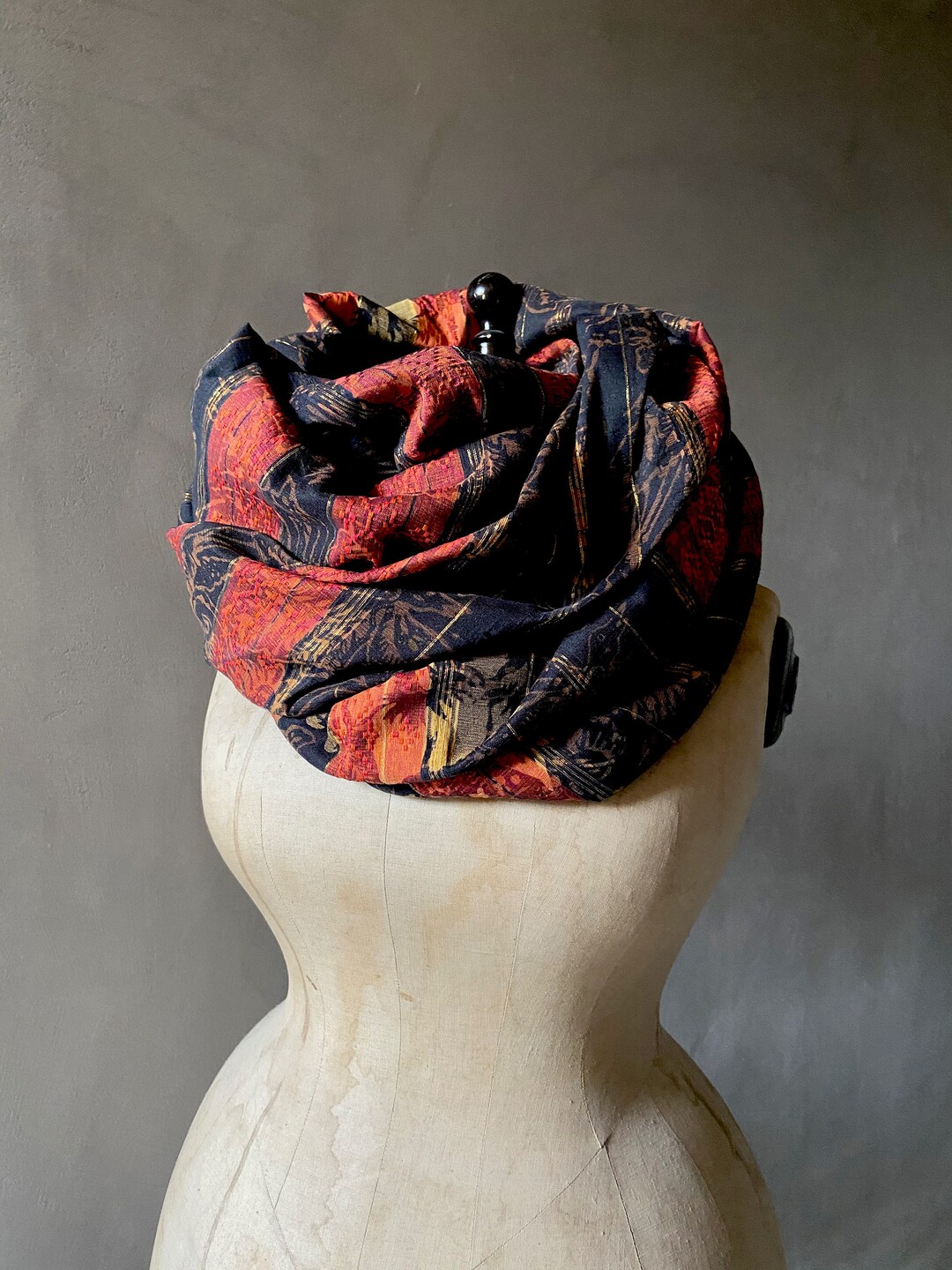 Scarf, Tablecloth, Rug, Bed Decoration or Fabric Wall Art of Precious ...