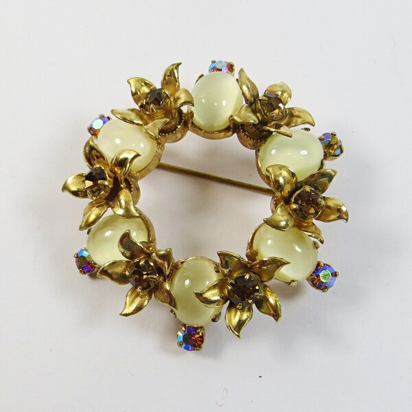 Circle Brooch - Etsy