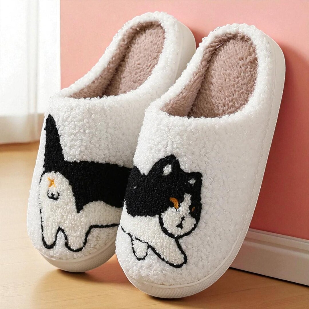 Pantoufles Fat Cat Fuzzy : chaussures d'intérieur confortables et ...