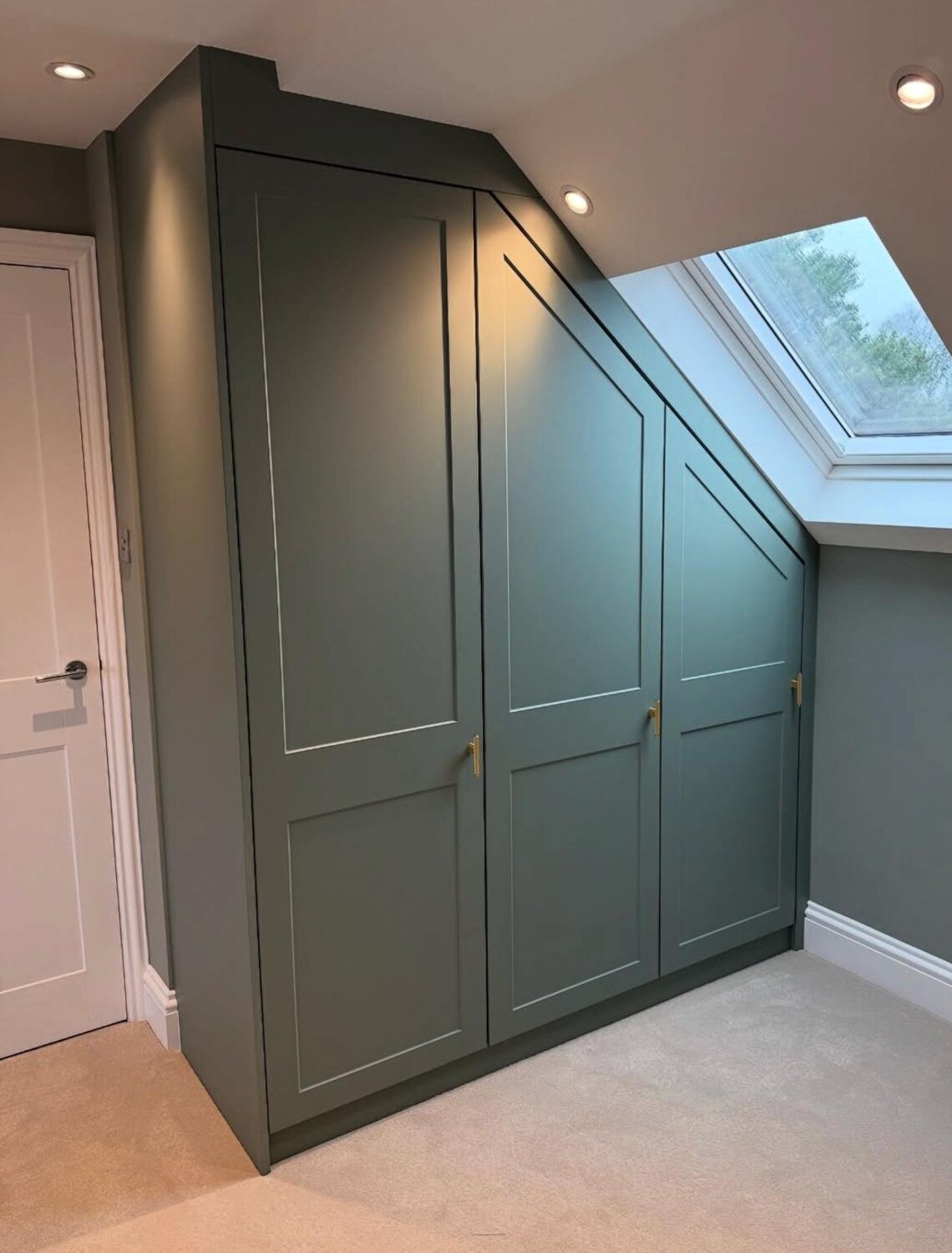 Bespoke Fitted Wardrobes With Paint Finish - Etsy
