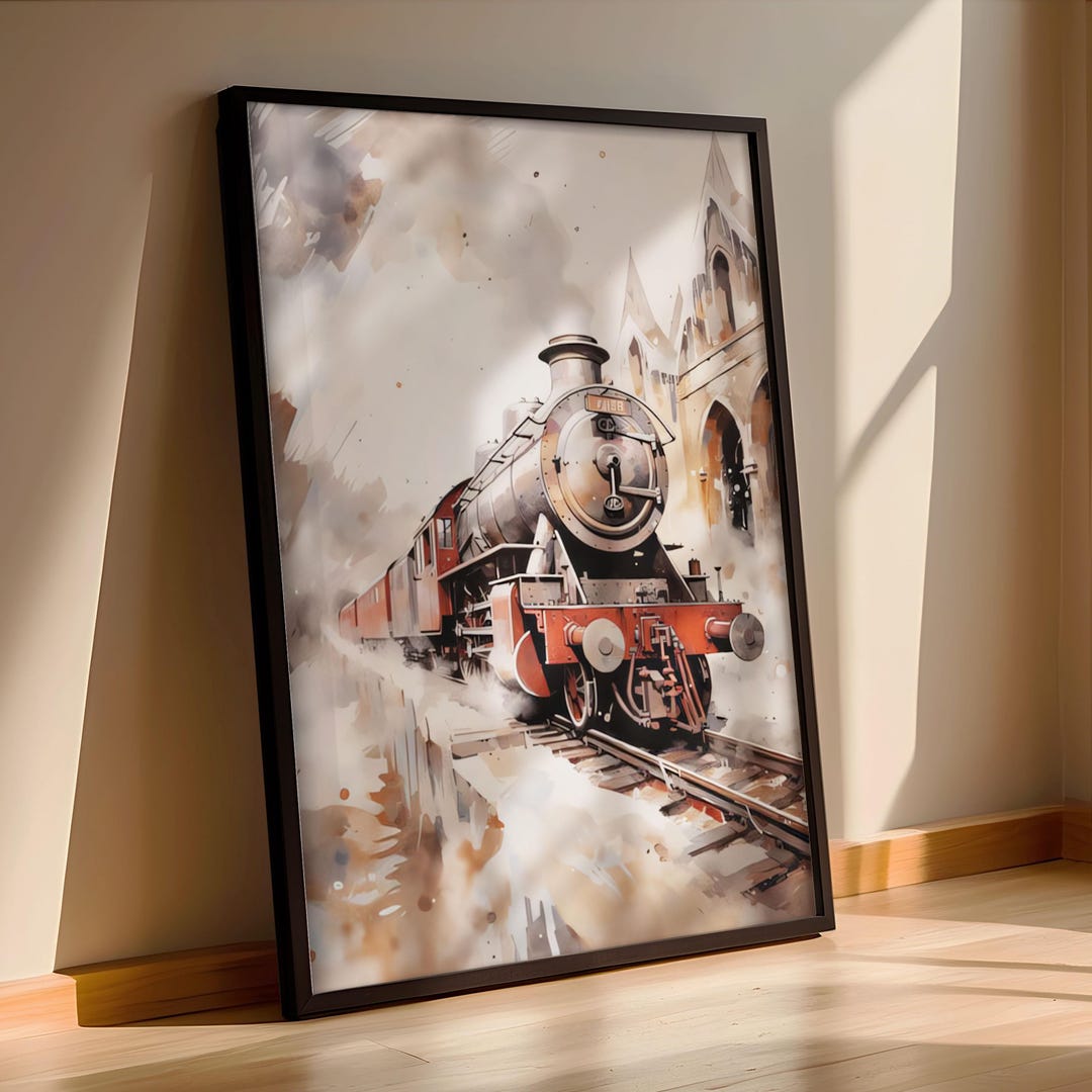 Wizard Posters Digital Print, Wizard School Print, Wizard Room Decor ...