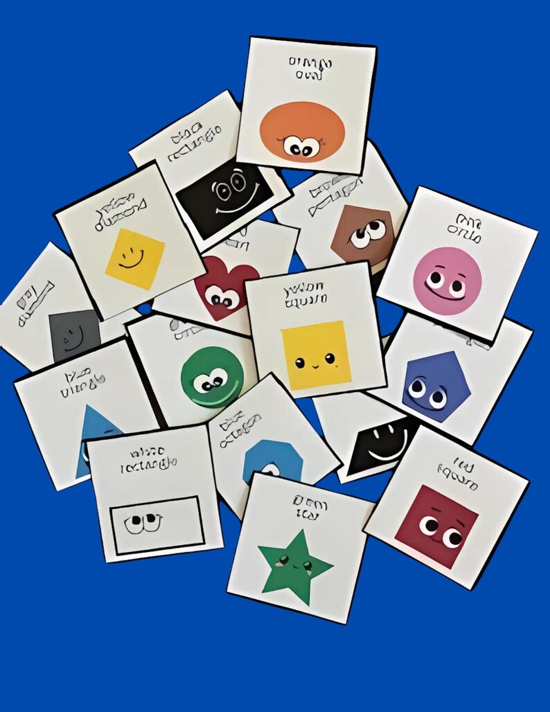 Chinese Bingo Game for Kids | Colors & Shapes in Mandarin and English ...