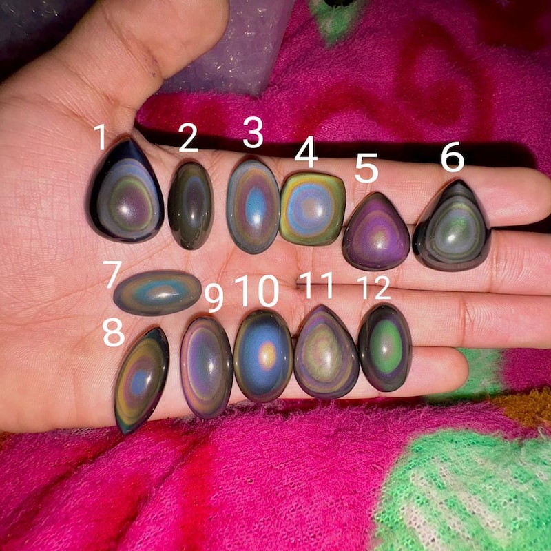 Rare Obsidian Jewelry - Etsy UK