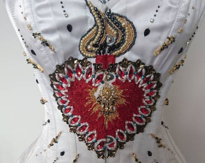 Custom Hand Beaded Corset Your Size and Design - Etsy