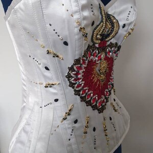 Custom Hand Beaded Corset - Your Size and Design - Etsy