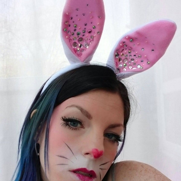 Playboy Bunny Ears Costume - Etsy