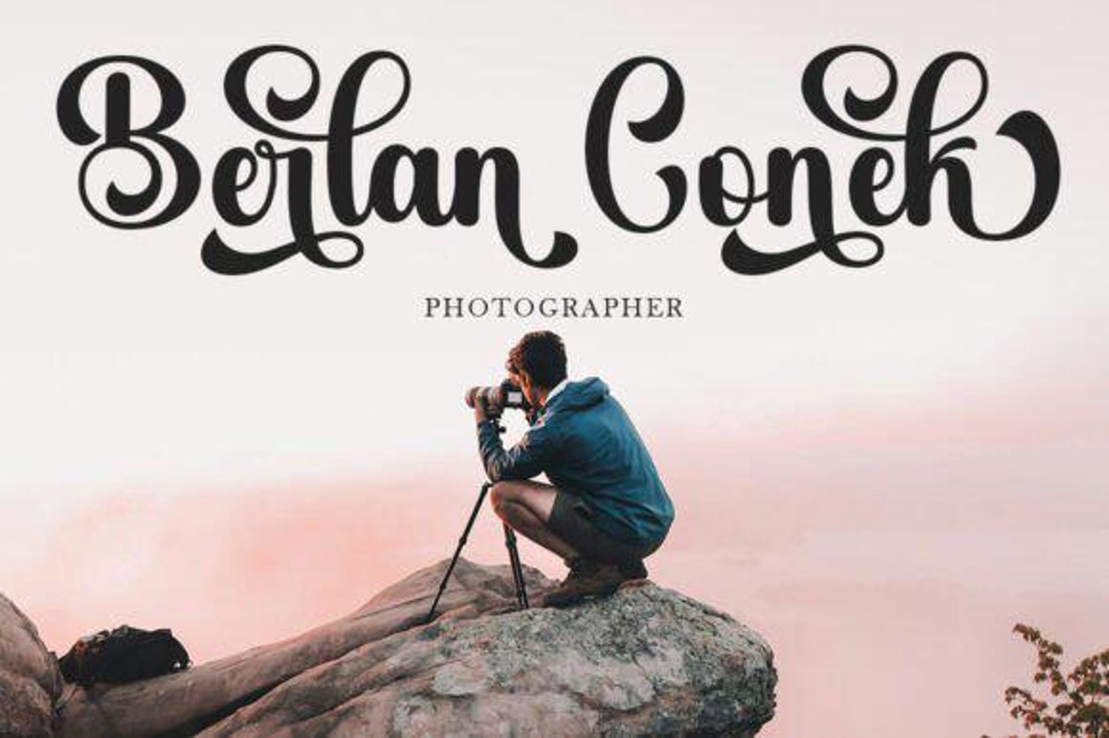 Thick Black Calligraphy Font for Cards Labled and More, Thick Font ...