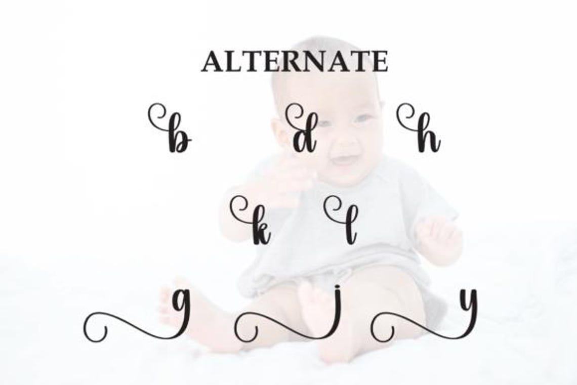 Chubby Font - Script Font, Cursive Font, Cricut Font, Handwritten Font ...