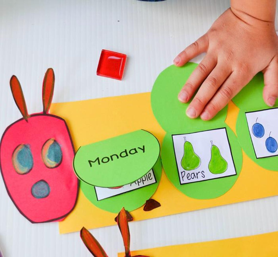 Hungry Caterpillar | Kids Learning | Kids Activities | School Learning ...