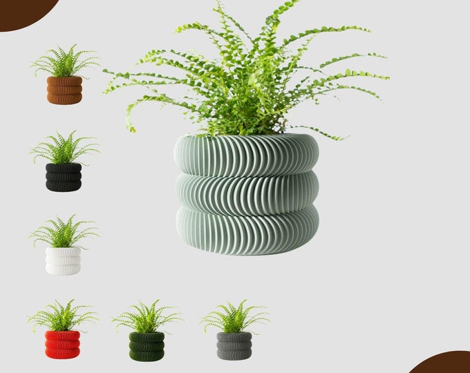 The "muxel" Planter Pot - Home Décor | Sustainable | Unique Geometry ...