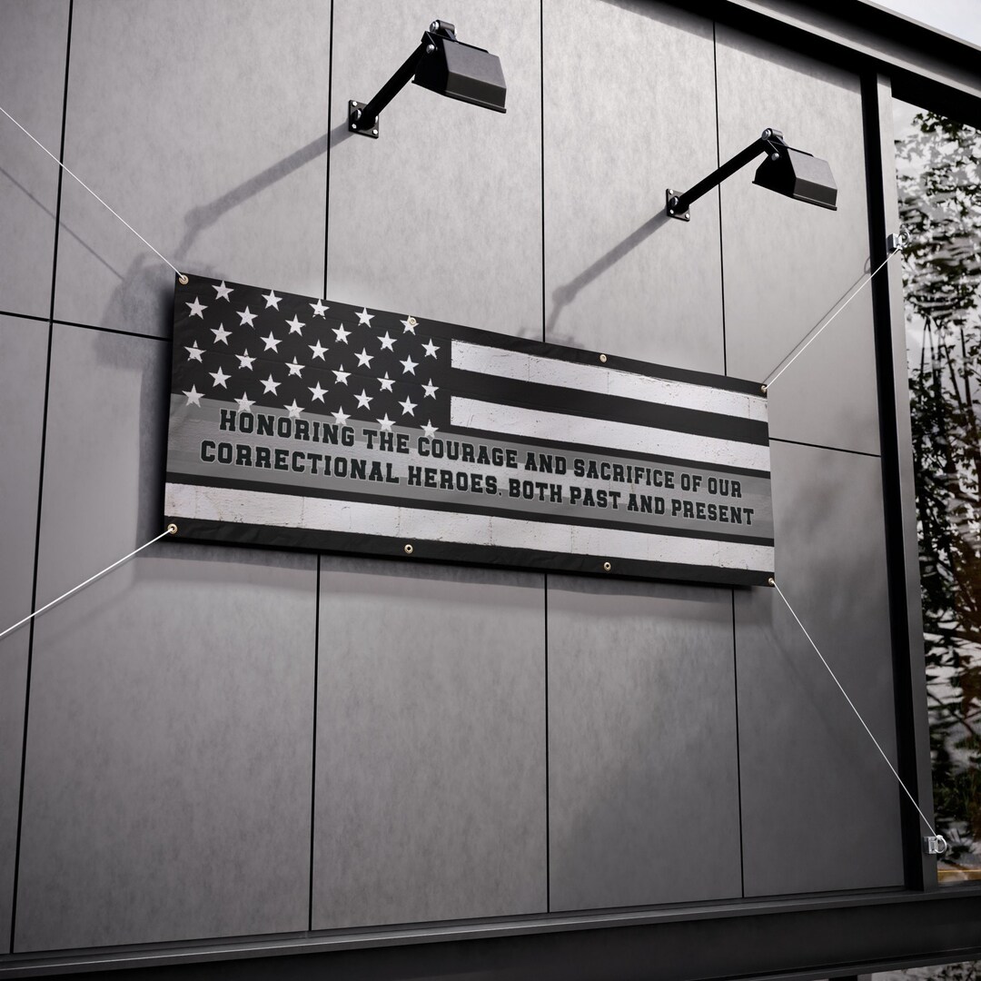 CWW Vinyl Banner, Correctional Workers Week Commemorative Sign, Thin ...