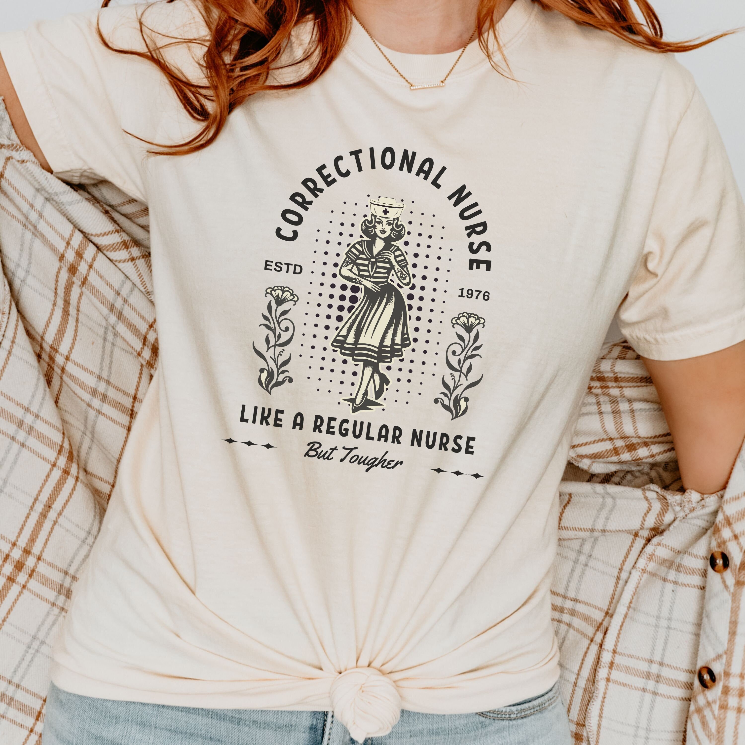 Correction Nurse Shirt, Prison Nurse Tshirt, Jail County Medical Tee ...