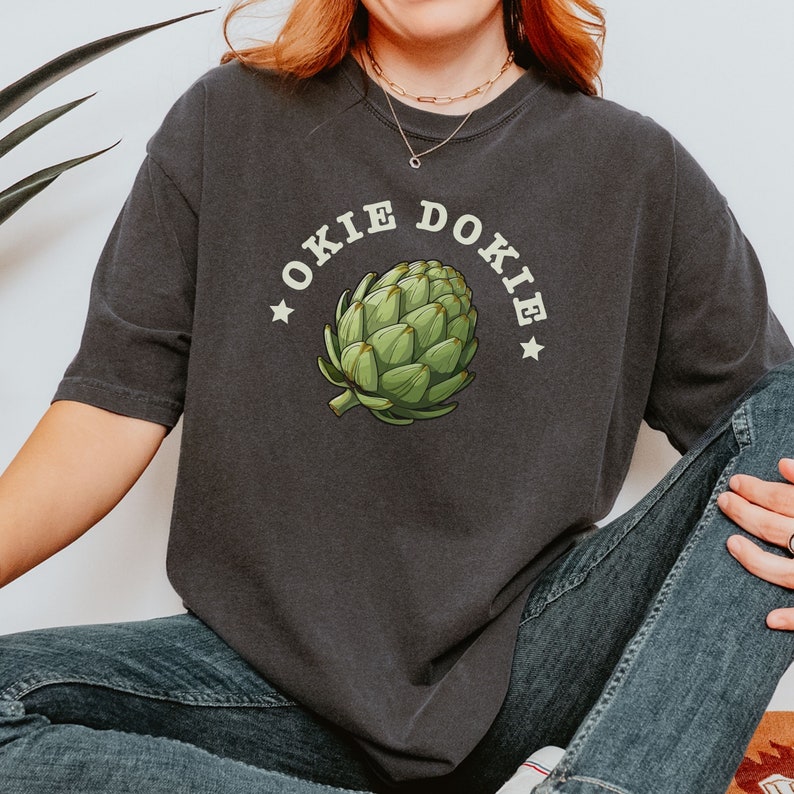 Comfort Colors Okie Dokie Tshirt, Funny Oversize Meme Shirt, 90s ...