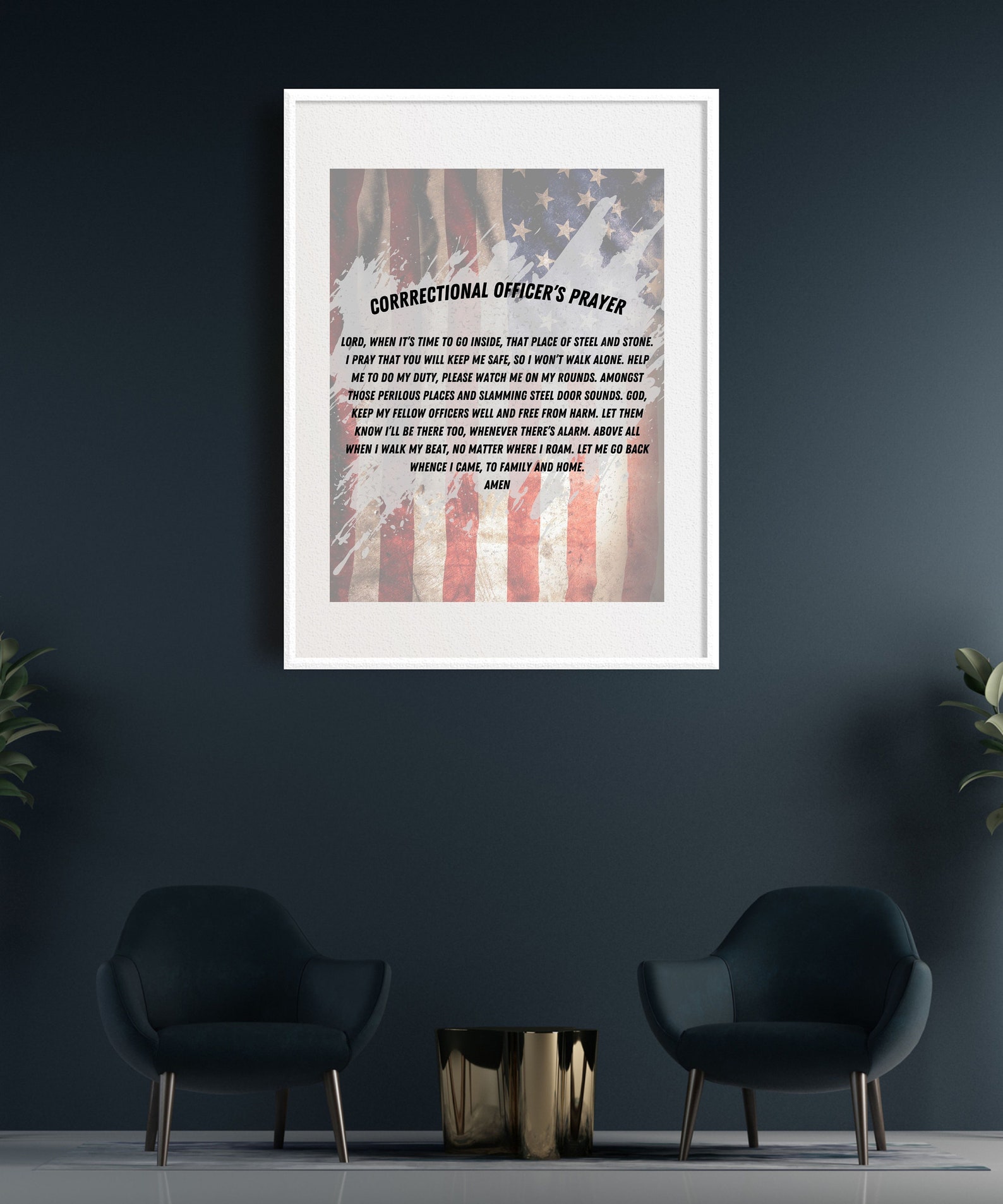 Correctional Officers Prayer Instant Download, PDF SVG Corrections ...