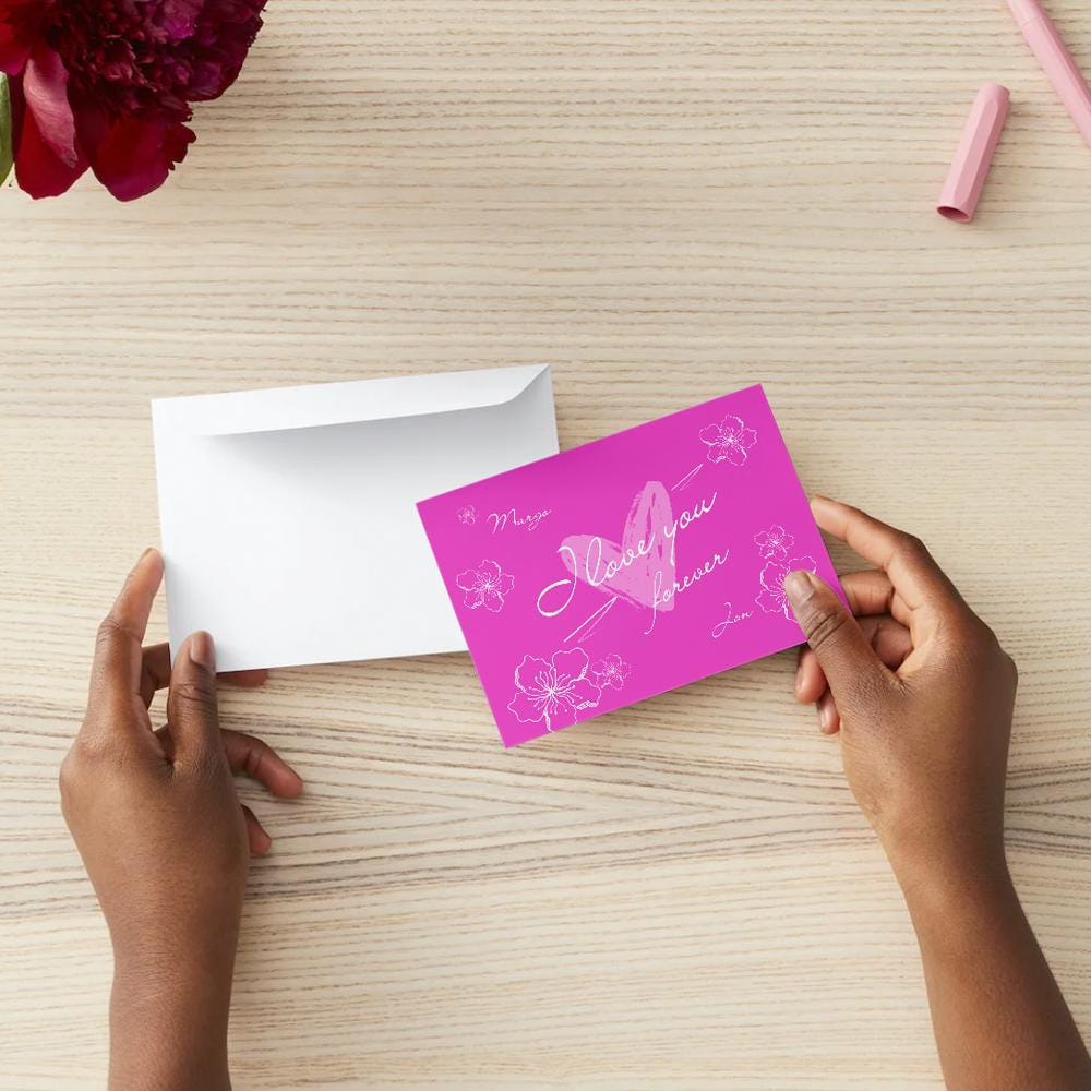 Editable Canva Greeting Card Template | Instant Download | Minimalist ...