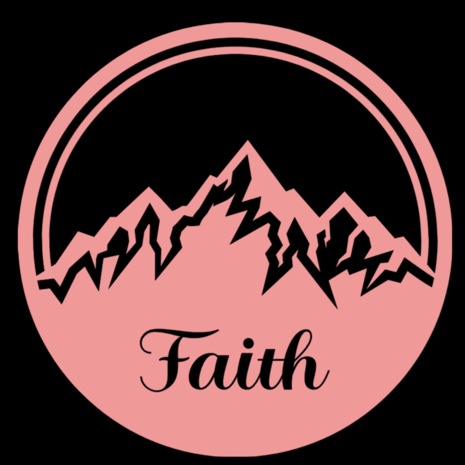 Faith Can Move Mountains PNG File: Cricut & Silhouette, (digital ...