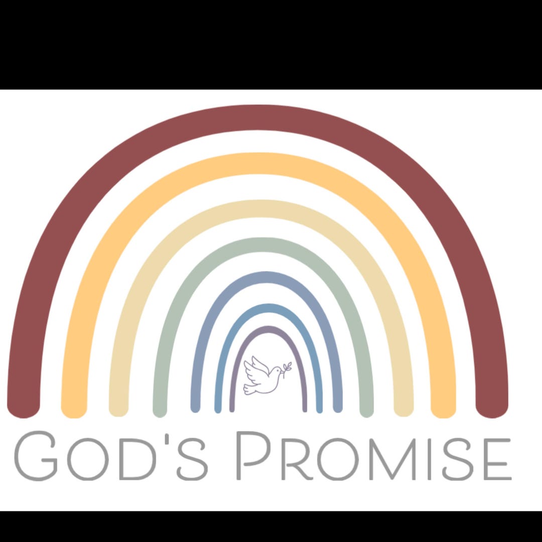 Instant PNG Digital Download - Rainbow God's Promise - Etsy