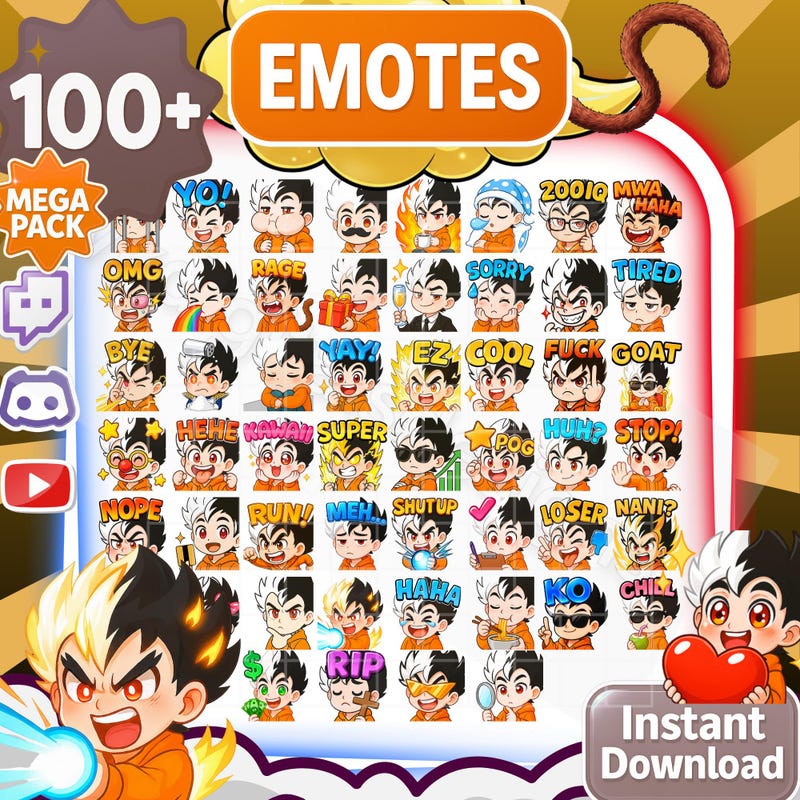 Dragonball Manga Stickers - Etsy