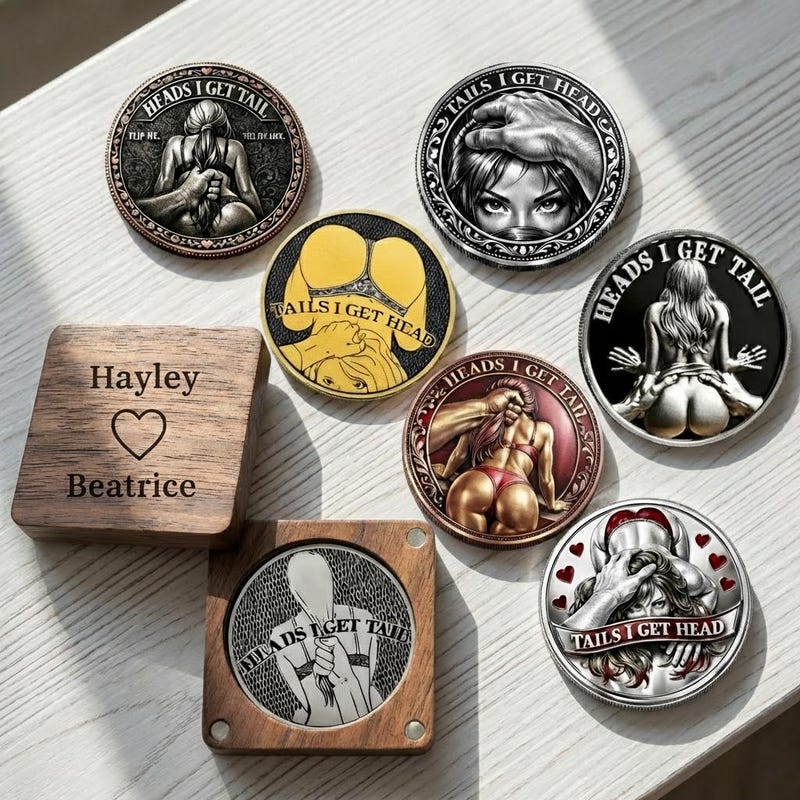 Heads I Get Tail Coins - Etsy