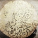 Hand Painted Gold Lace Wedding or Bat Mitzvah Tambourine 10' Inch MADE ...